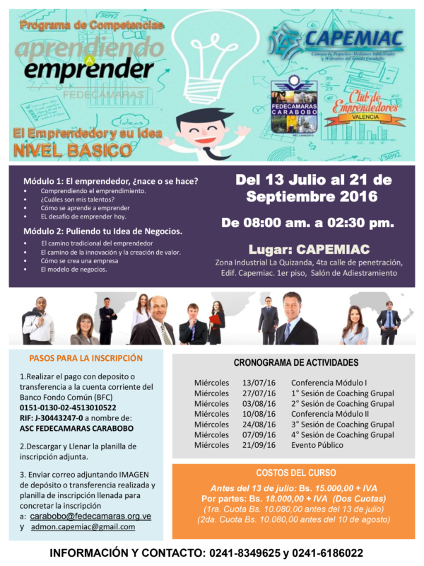 Aprendiendo a emprender – Cámara de Pequeños-Medianos Industriales y ...